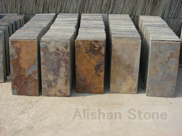 China Slate factory,black slate flloring tiles, Natural Slate Mosaic ...