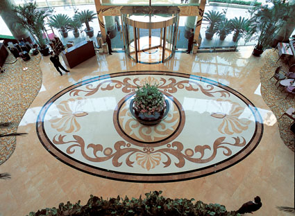 Luxurious and beautiful water jet medallion projcet,water jet medallion ...