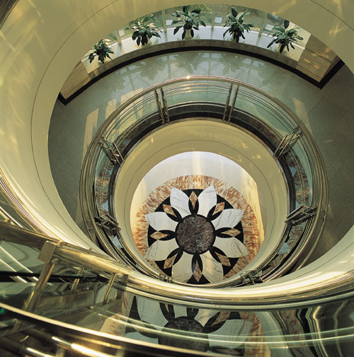 Luxurious and beautiful water jet medallion projcet,water jet medallion ...